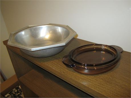 KansasOnlineAuctions.com - Vision & Pewter Bowl