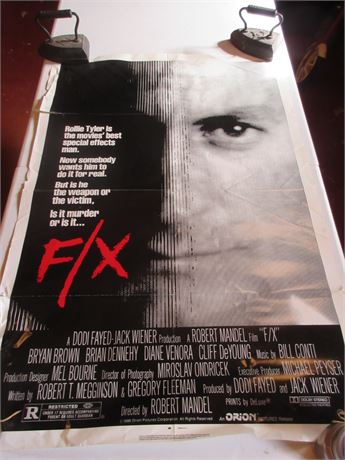 KansasOnlineAuctions.com - FX Movie Poster 27"x41" 1980's Special Effects